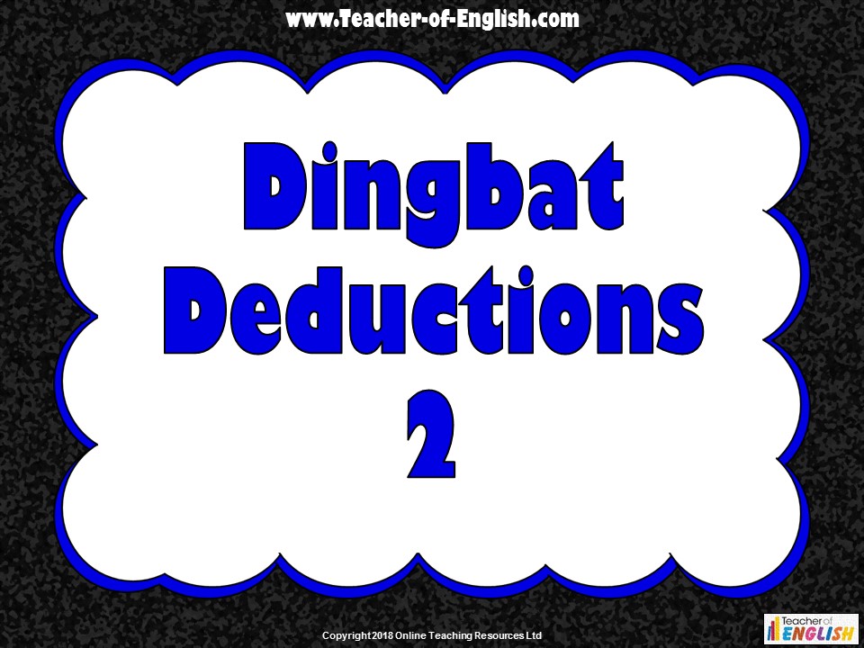 Dingbat Deductions 2 | Teaching Resources