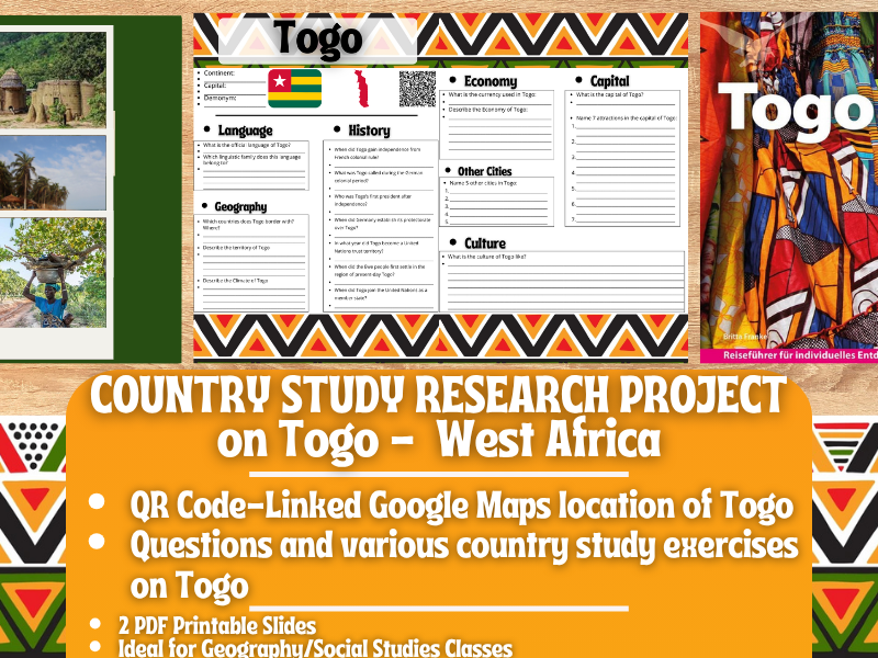 Country Study Research Project - West Africa - Social Studies Report ...
