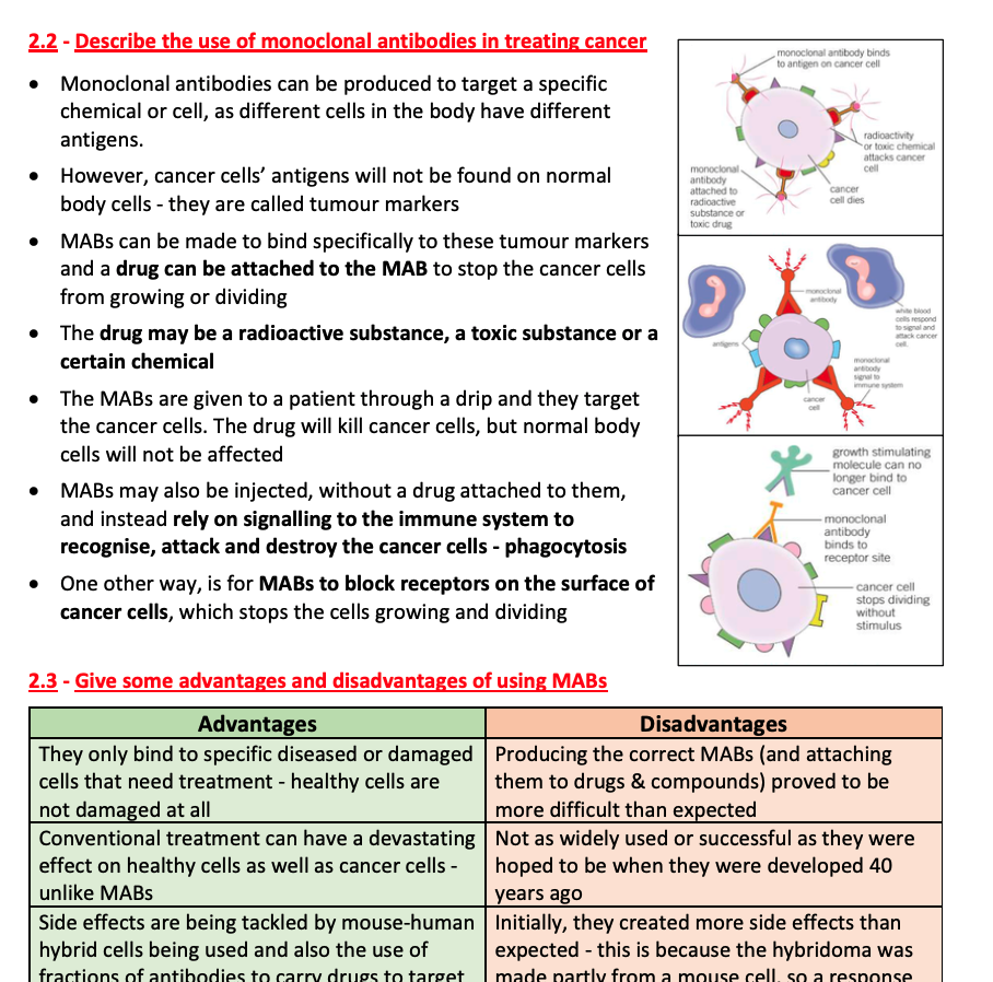B3-2 - GCSE AQA Biology TREBLES - 'Infection and response' | Teaching ...