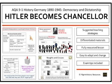 Hitler becomes Chancellor | Teaching Resources