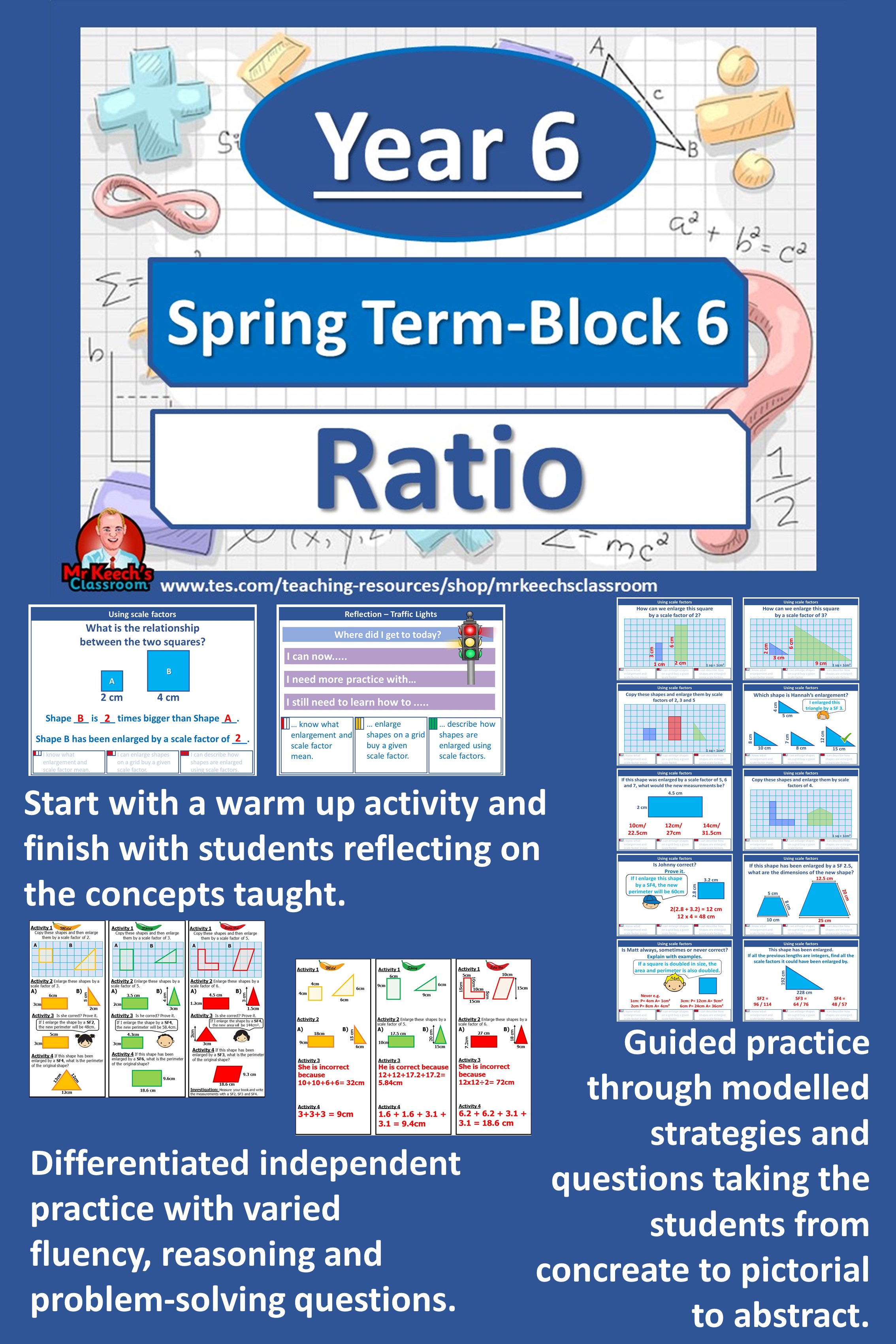 Year 6 - Ratio - Using ratio language - White Rose Maths | Teaching ...