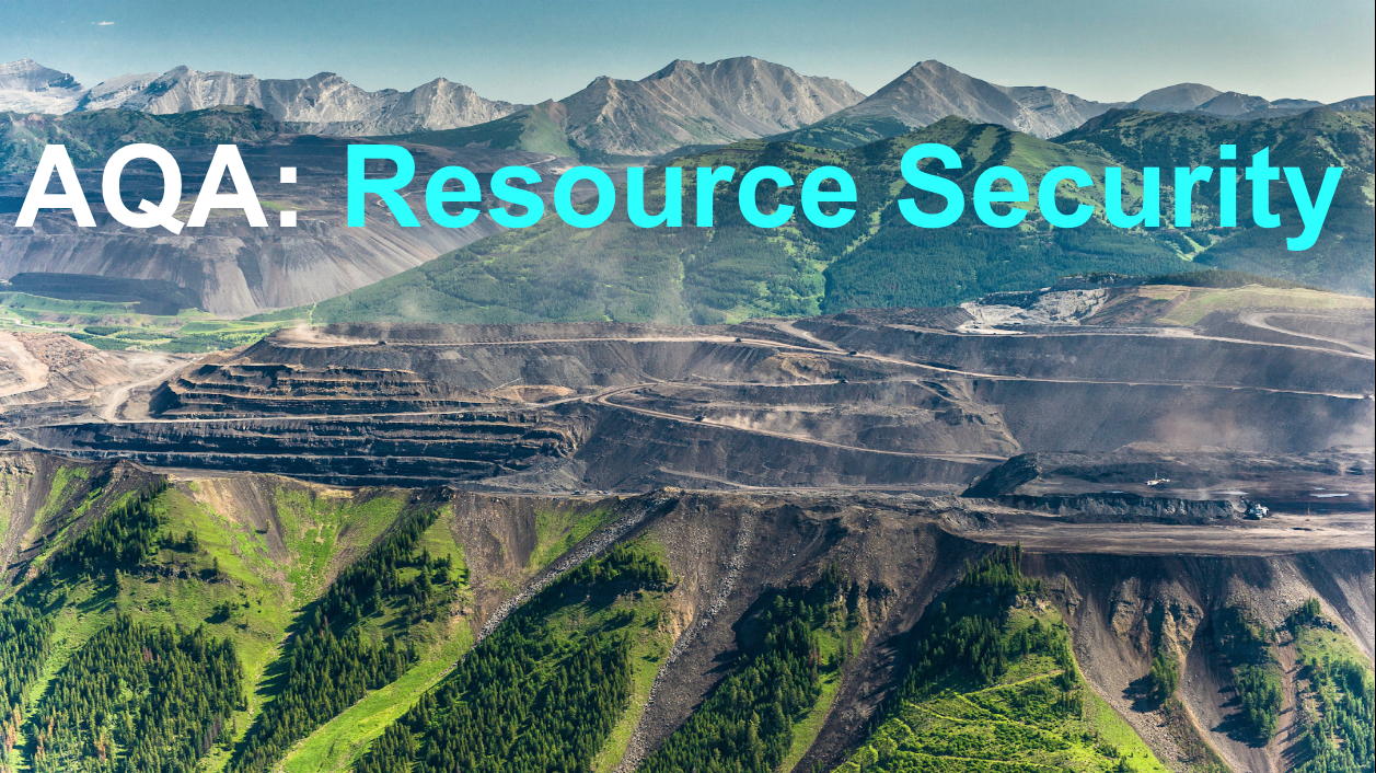 Resources Security AQA | Teaching Resources