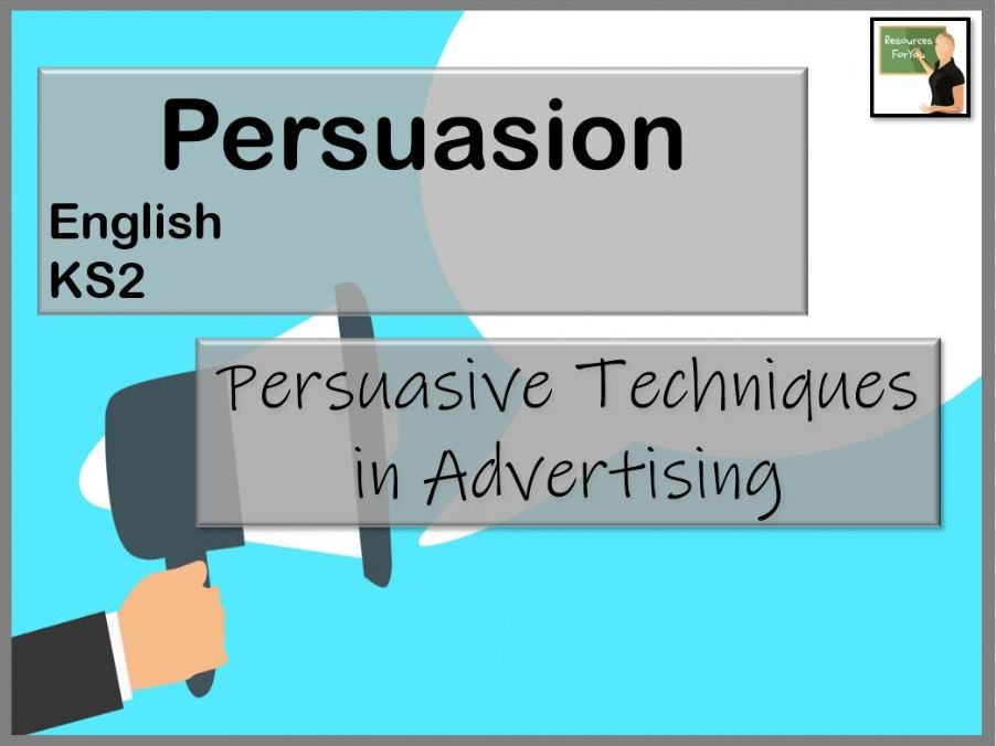 English Persuasive Advertising KS2 Teaching Resources