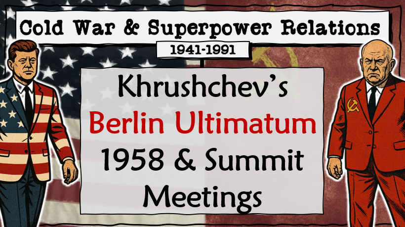 Khrushchev's Berlin Ultimatum 1958 - Cold War & Superpower - GCSE ...