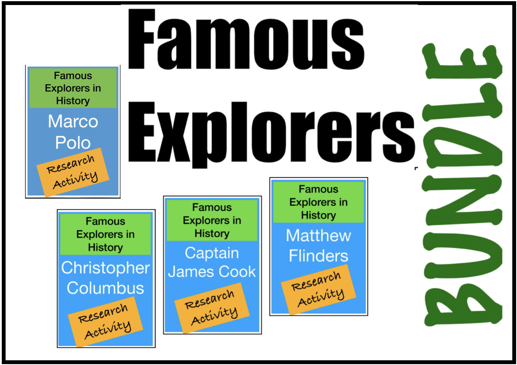 Famous Explorers Bundle | Teaching Resources