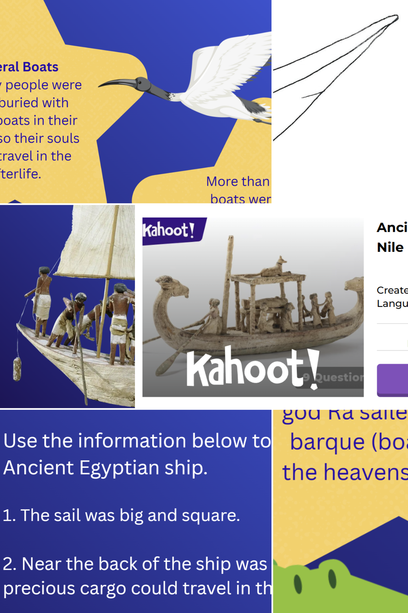 Ancient Egypt - Boats on the River Nile | Teaching Resources