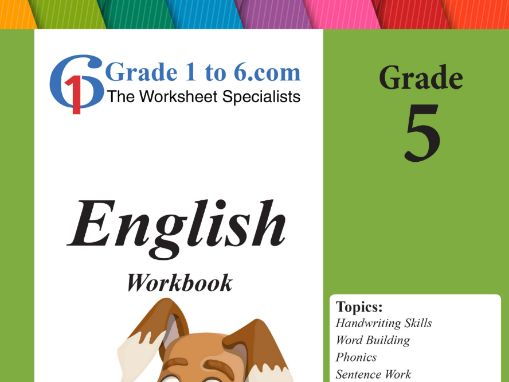 Grade 5 English Workbook Worksheet Bundles From Www Grade1to6 
