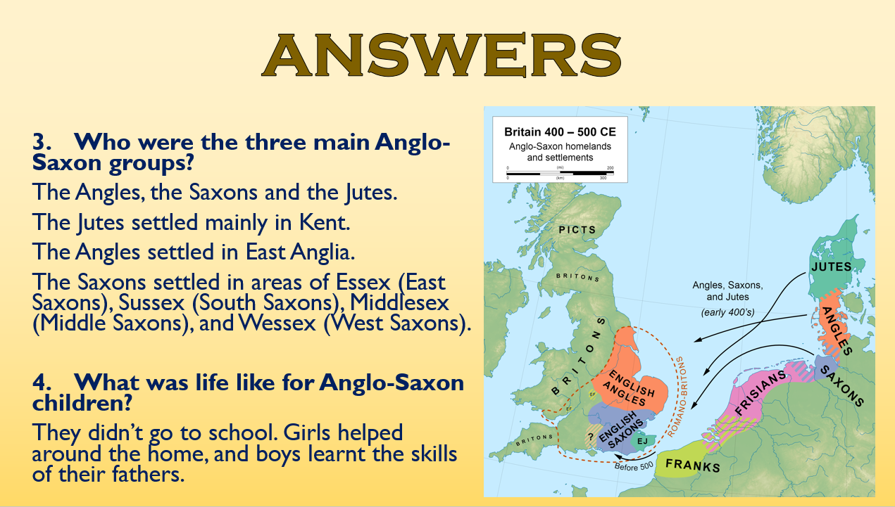 Introduction to the Anglo-Saxons - Double Lesson! | Teaching Resources