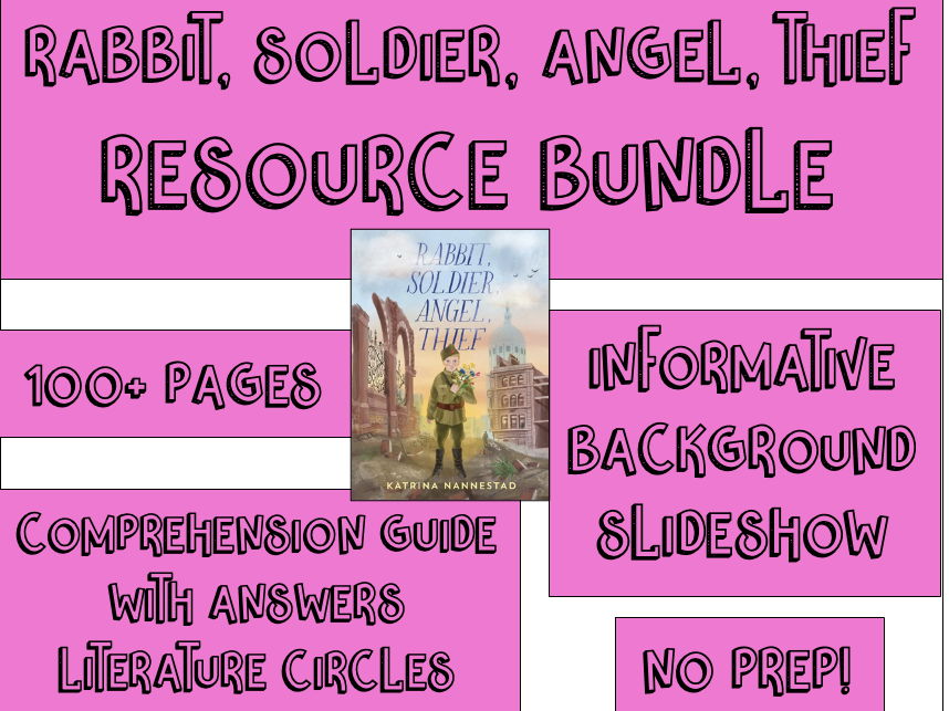 Huge Resource Bundle - Rabbit, Soldier, Angel, Thief - Student Workbook ...