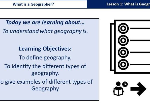 KS3 Key Stage 3. Introduction to Geography. What is Geography? Year 7 ...