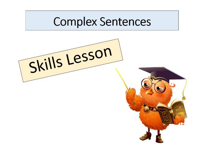 KS2 and KS3 English - literacy - Complex Sentences | Teaching Resources
