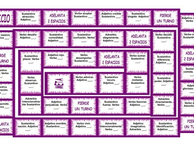 Word Forms Spanish 4 Worksheet-2 Game-1 Exam Bundle | Teaching Resources