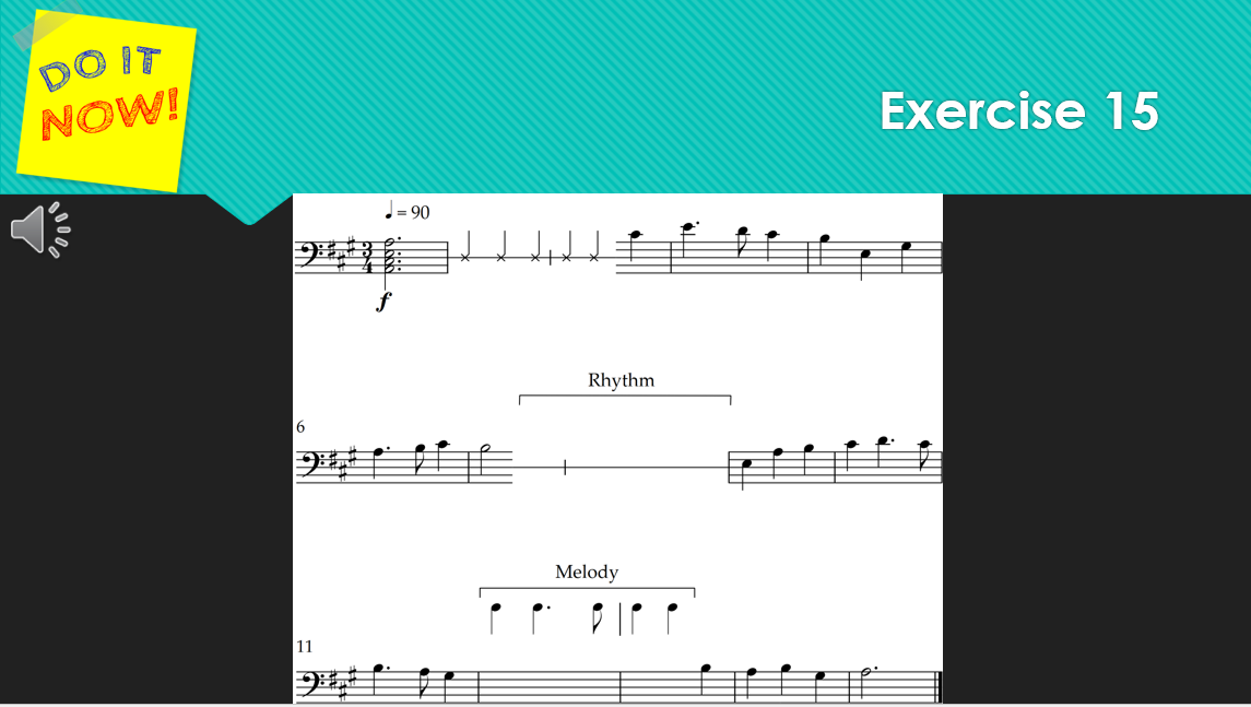 Musical dictation (melody, rhythm & chords) & unfamiliar listening ...
