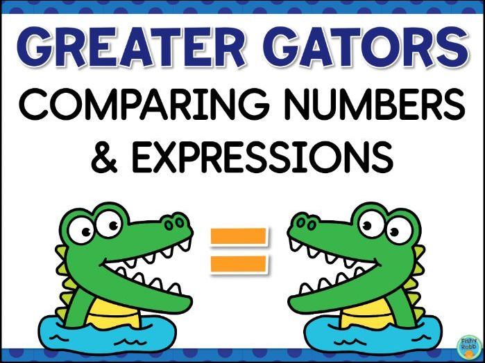 Greater Than Less Than Alligator Activities Comparing Numbers And