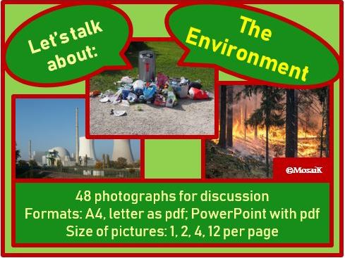 Environment pictures for discussion | Teaching Resources