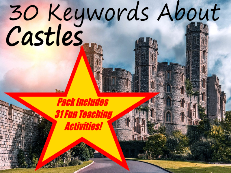 30 Key Castle Words PowerPoint Presentation 31 Fun Teaching 30 Key Castle Words PowerPoint Presentation 31 Fun Teaching