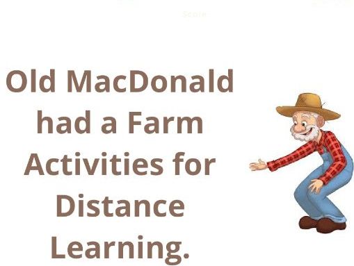 Old MacDonald Distance Learning Games and Activities | Teaching Resources