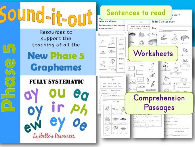Phonic Worksheets For Phase 5 Of Letters And Sounds Teaching Resources