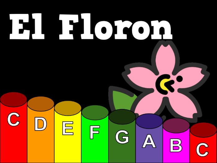 El Floron - Boomwhacker Play Along Video and Sheet Music | Teaching ...