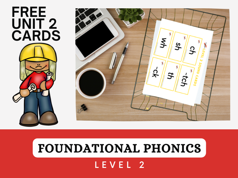 Free Phonics Flash Cards 2 | Digraphs & Words | Teaching Resources