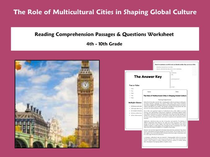 The Role of Multicultural Cities in Shaping Global Culture: Reading ...