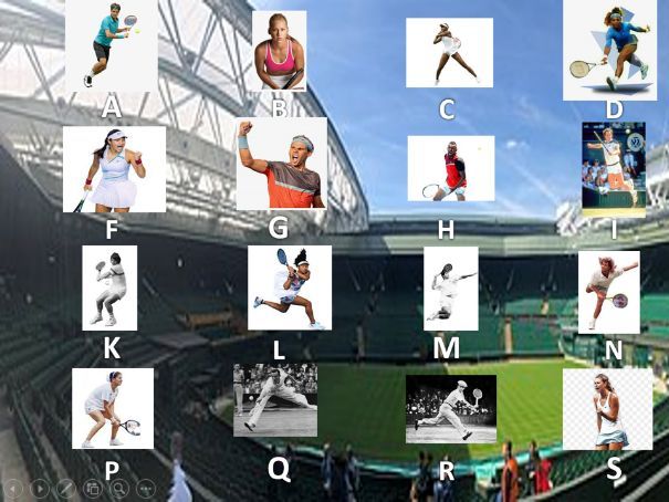 Tennis Based Quiz Template | Teaching Resources