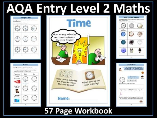 AQA Entry Level 2 Maths Teaching Resources