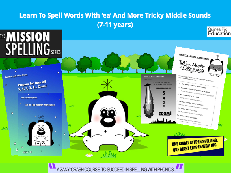 Learn To Spell Words With ‘ea’ And More Tricky Middle Sounds (7-11 ...