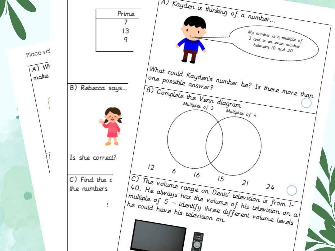Primary Maths Resources: Maths Worksheets and Materials for KS1 and KS2 ...