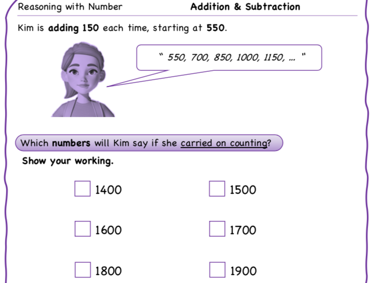 Year 5 Maths Reasoning With Add Sub Teaching Resources