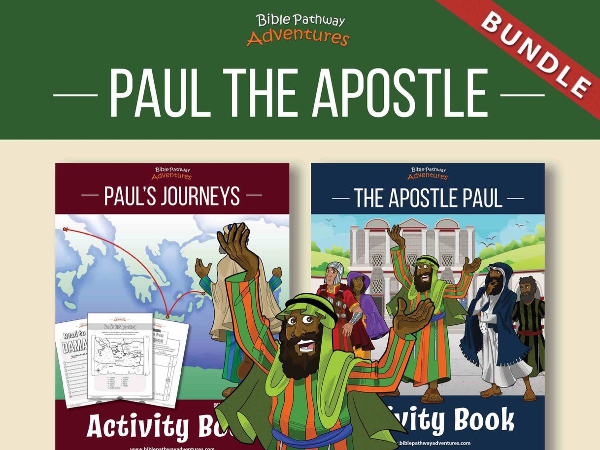 BUNDLE: Paul the Apostle Activity Books | Teaching Resources