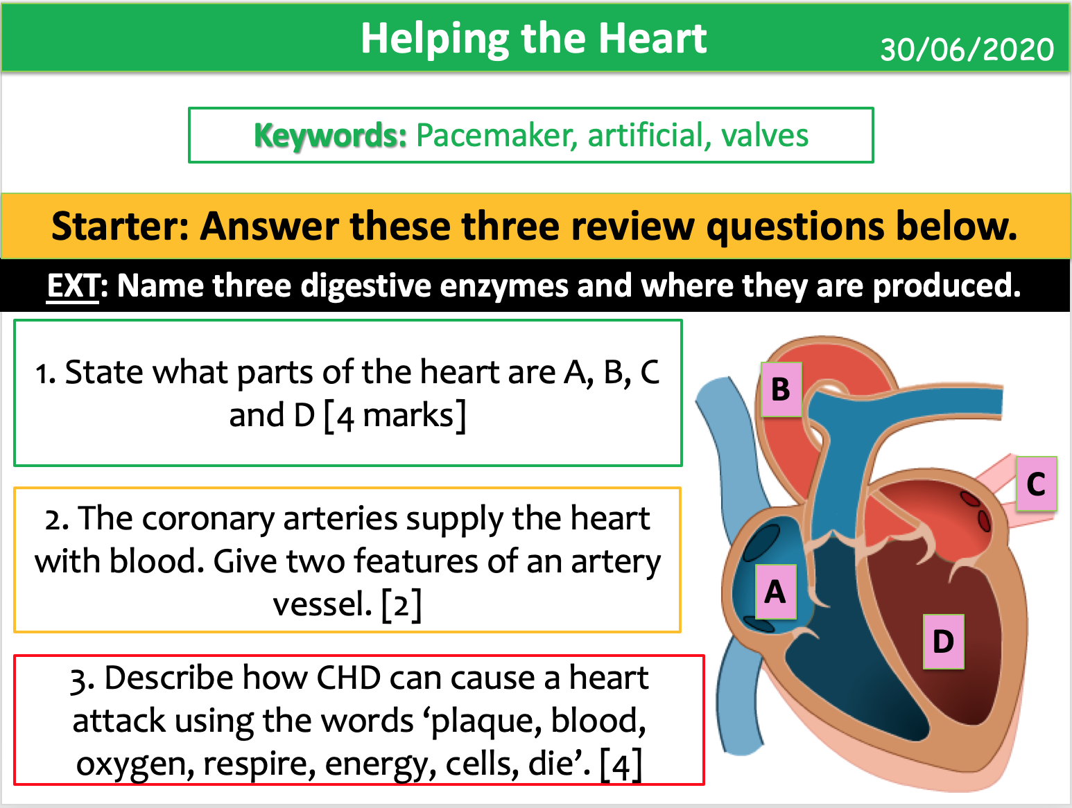 Helping the Heart | Teaching Resources