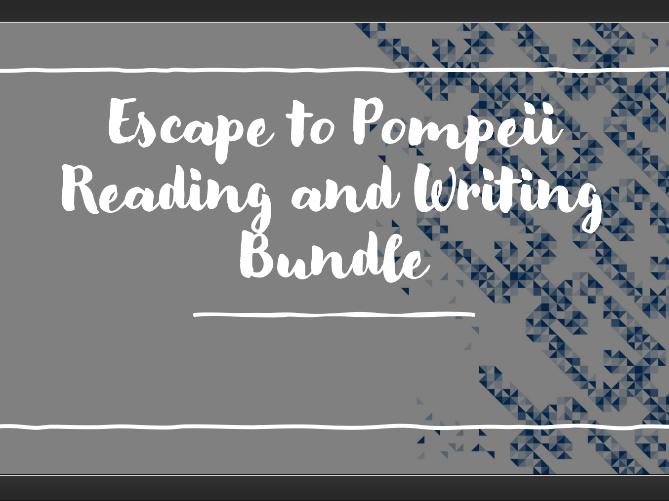Escape from Pompeii Reading, Writing and Grammar Bundle | Teaching ...