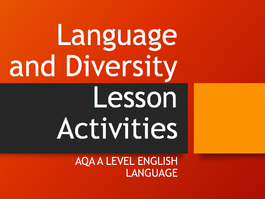 English Language Activities Workbook | Teaching Resources