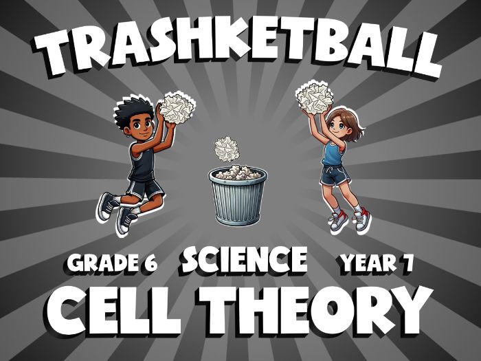 Cell Theory TRASHKETBALL Science Game | No-Prep Year 7 Review Activity ...