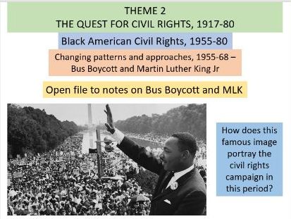 In Search of the American Dream - Martin Luther King and Rosa Parks ...