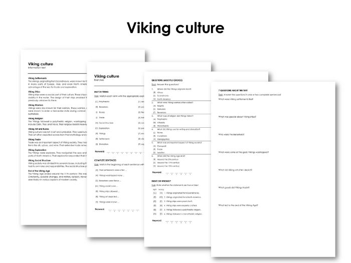 Viking culture | Teaching Resources