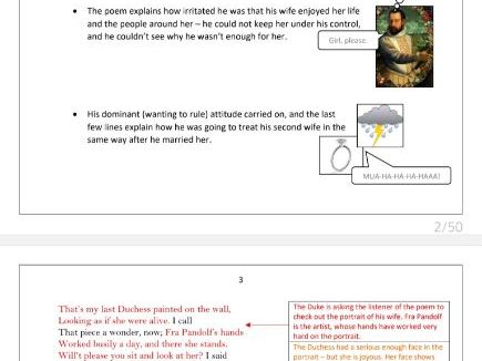 Power & Conflict Poetry FULL BREAKDOWN | Teaching Resources