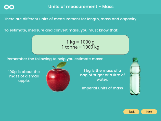 Primary weight and mass resources
