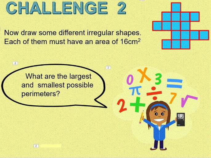 Area And Perimeter Of 2D Shapes Teaching Resources