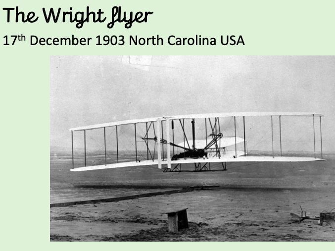 The History of Flight- Wright Flyer, planes, invention, timeline ...
