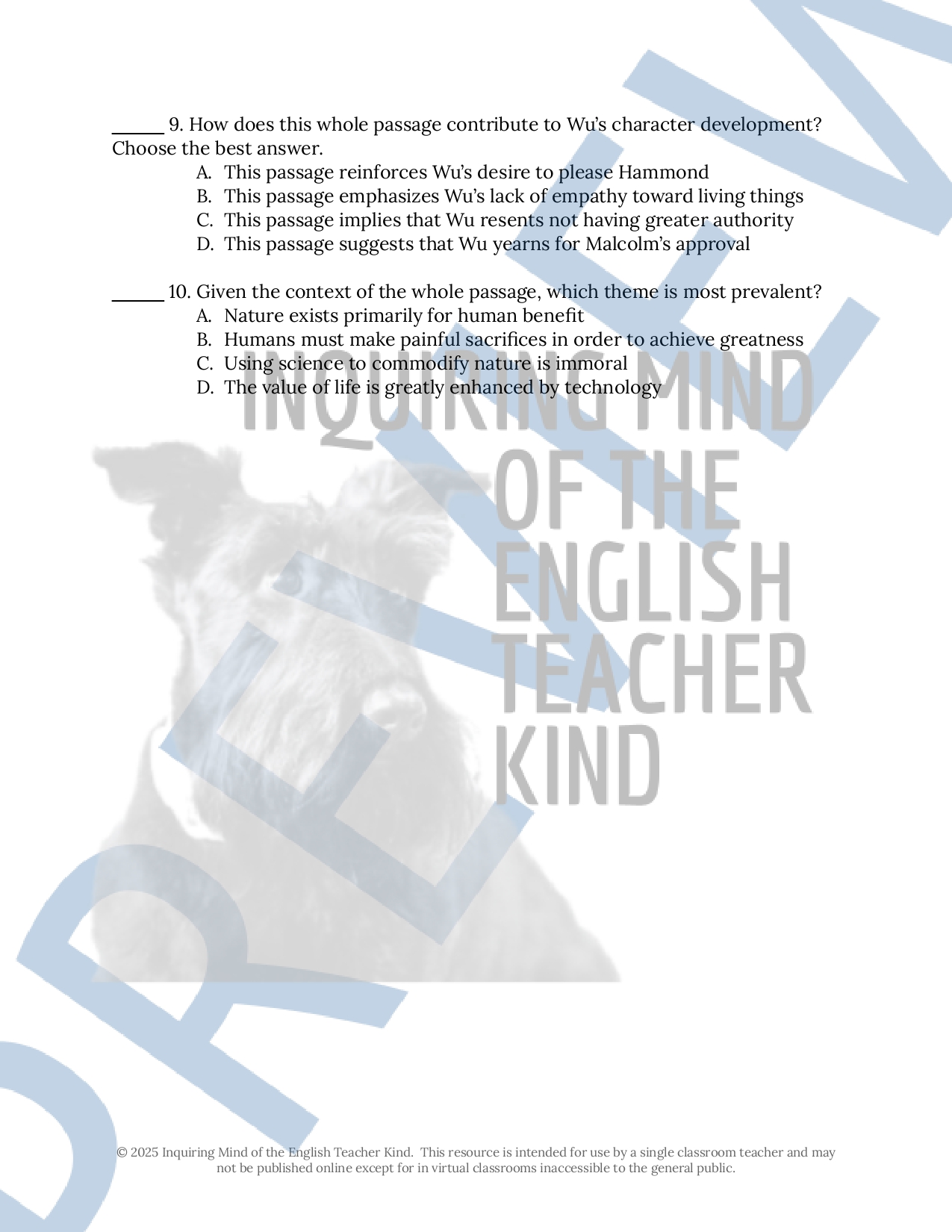 Jurassic Park by Michael Crichton Chapter 20 Close Reading Analysis ...