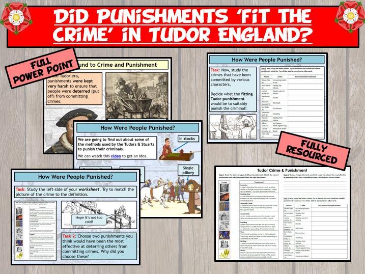 Tudors KS3 - Tudor Crime and Punishment | Teaching Resources
