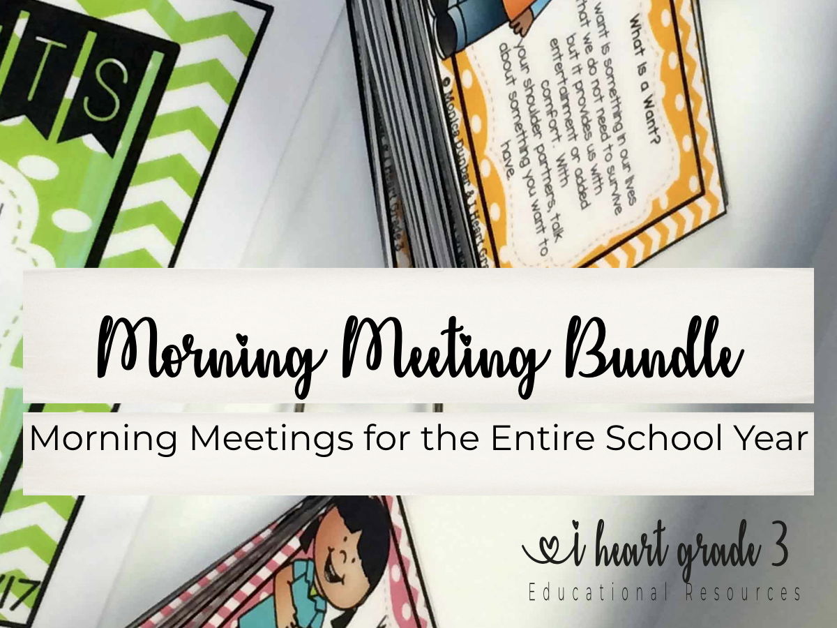 Morning Meetings Complete BUNDLE | Teaching Resources