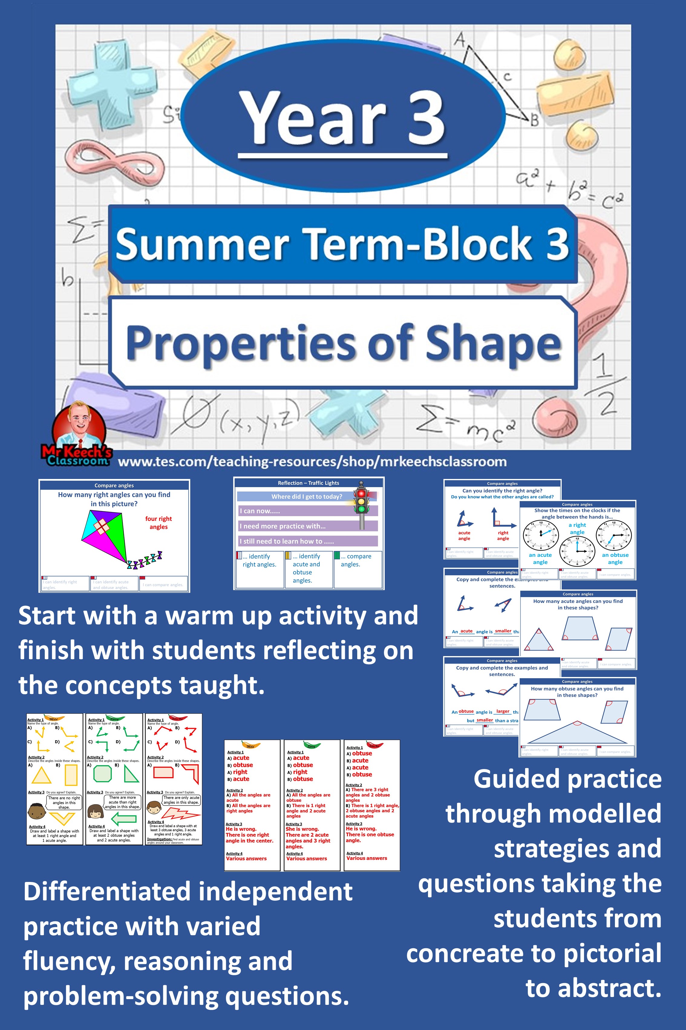 Year 3 - Properties of Shape - Draw Accurately - White Rose Maths ...