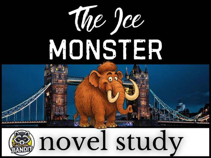 THE ICE MONSTER by David Walliams NOVEL STUDY and Reading Comprehension ...