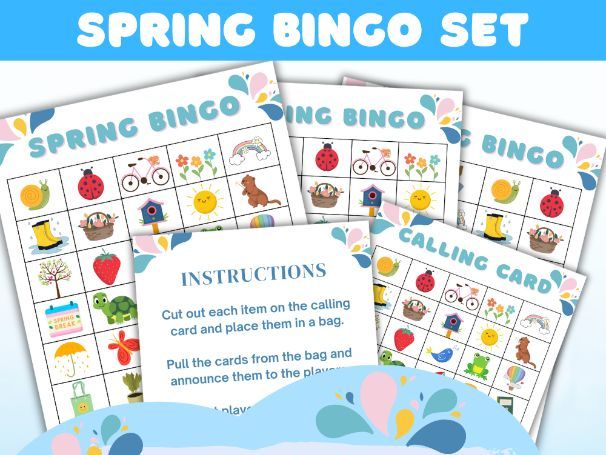 Spring Bingo | Teaching Resources