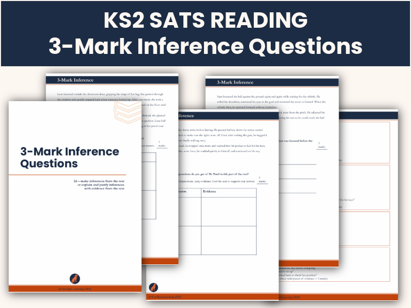 KS2 SATs Reading: How to Answer 3-Mark Inference Questions | Teaching ...