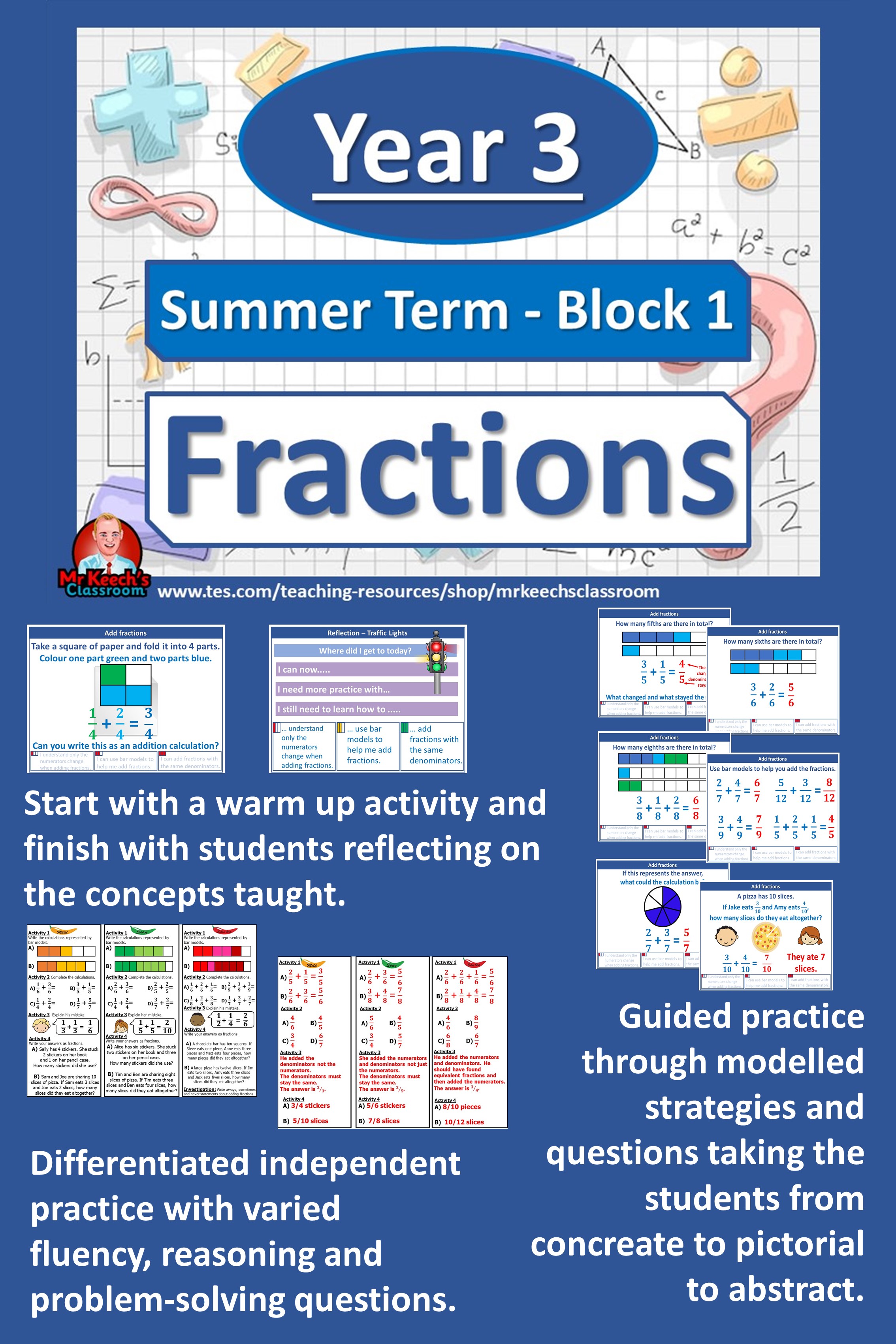 Year 3 – Fractions - Equivalent Fractions 2 - White Rose Maths ...