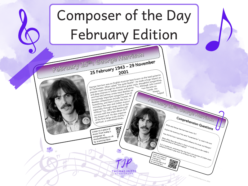 KS2–3 Music: Composer of the Day – February Reading & Listening ...